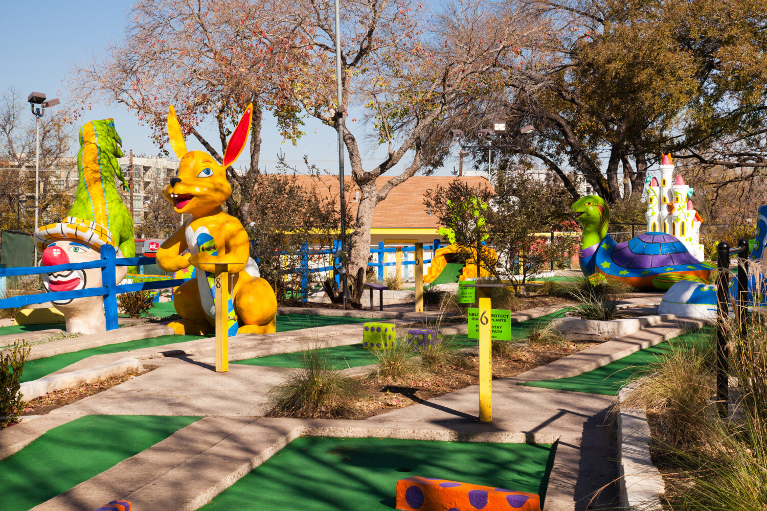 Austin Landmark Peter Pan Mini-Golf | Alexan Riverside